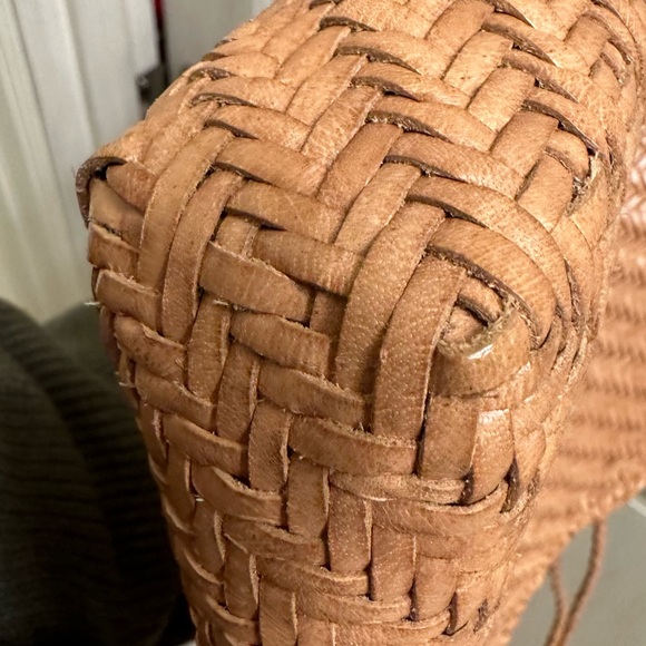 Dragon Diffusion | Bags | Dragon Diffusion Leather Woven Tote Bag ...